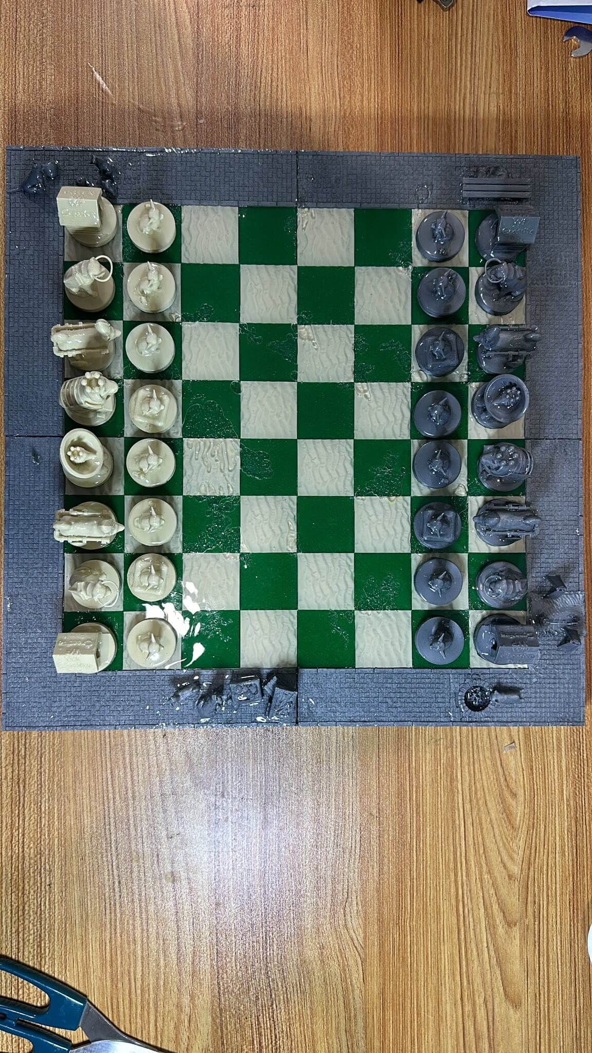 The Differently-Abled Dog Chess Set | 3d